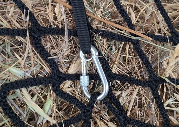 Hay-Stay Hanging Knotless Hay Net – Aussie Grazers